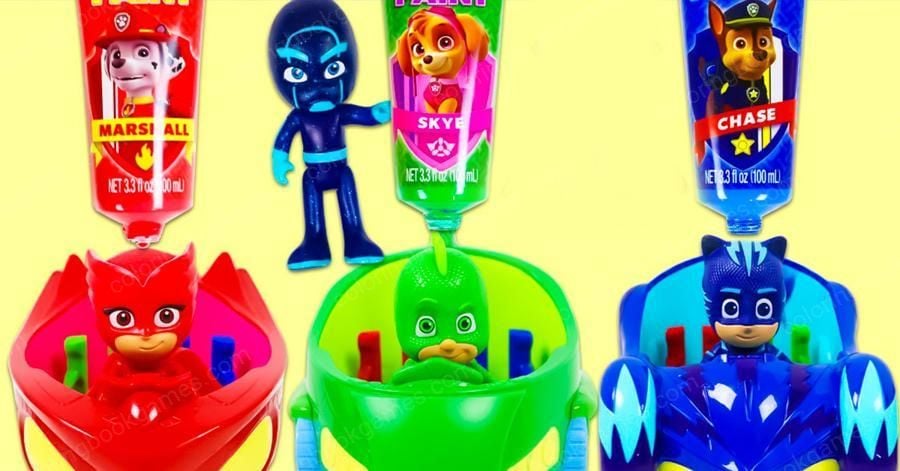 Coloring Book Games Great Bj Mask Team 