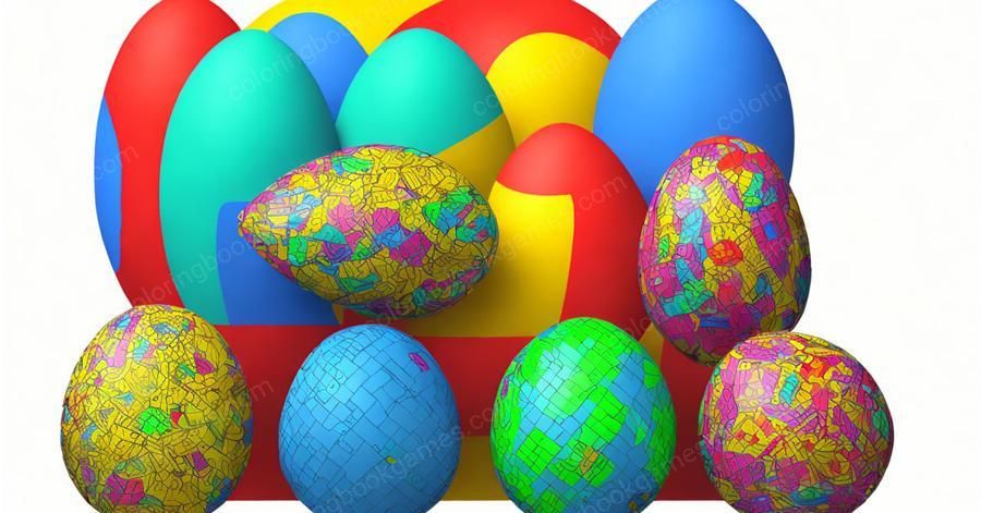 coloring book games - Nesho's magic eggs
