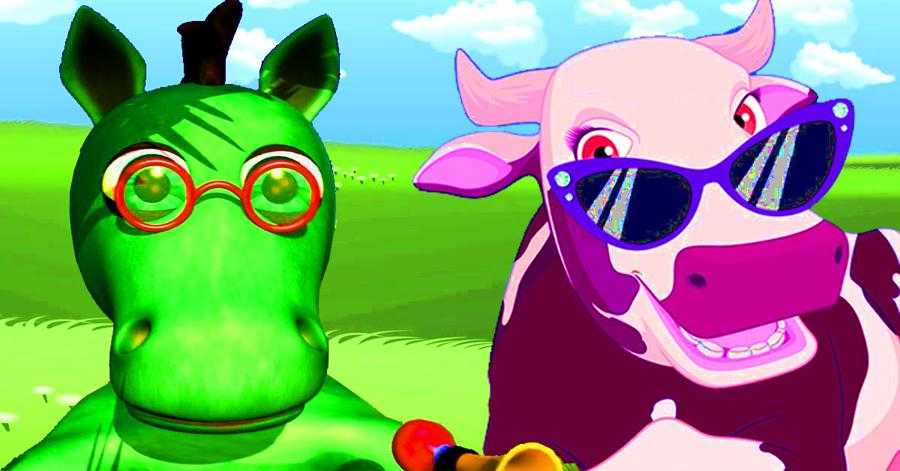 coloring book games - Cow painting