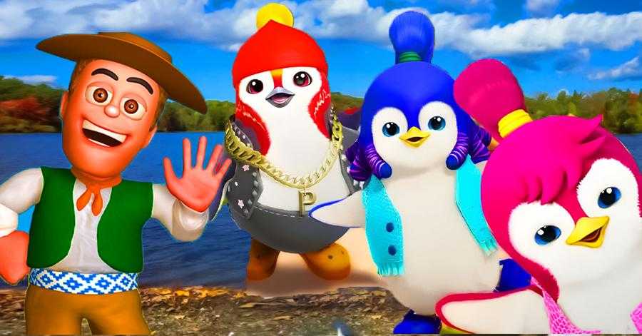 coloring book games - Hide and seek penguin