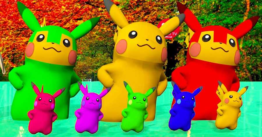 coloring book games - Pikachu and Tire