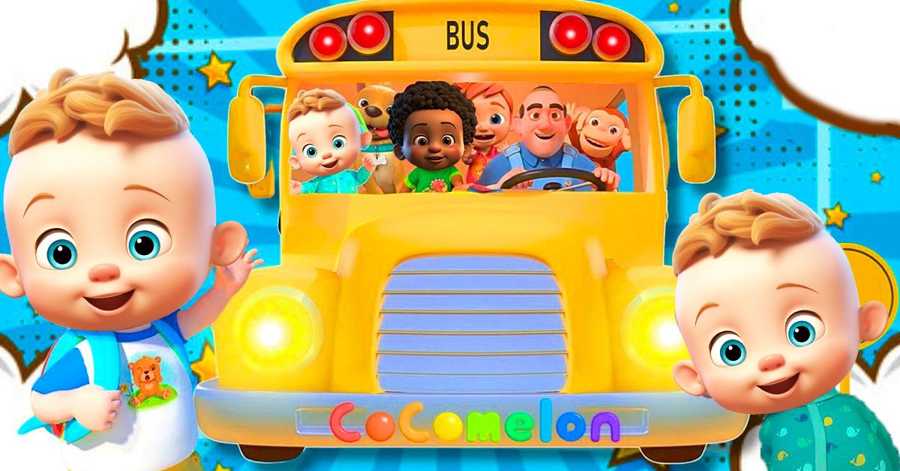 coloring book games - Coco et autobus scolaire