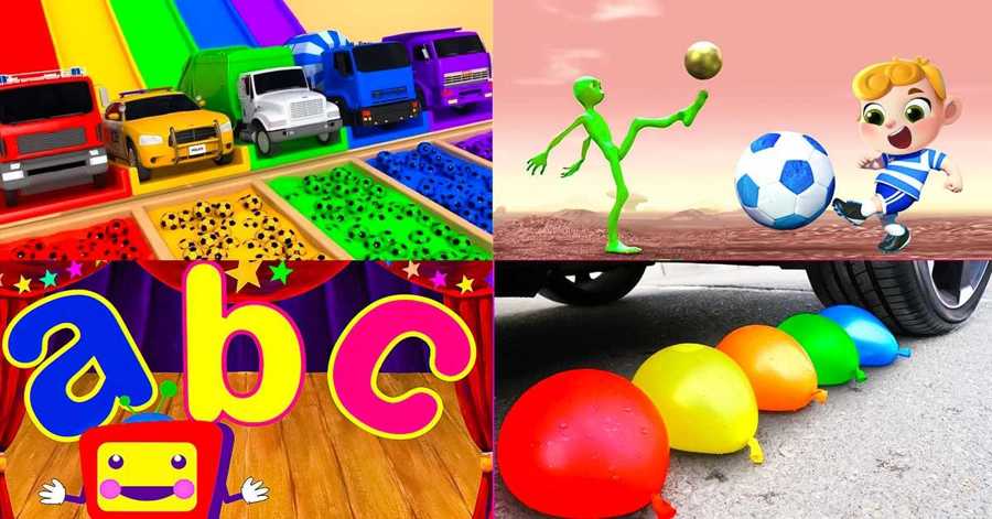 coloring book games - The colorful car