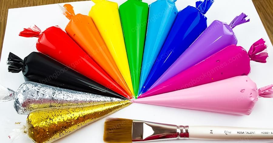 coloring book games - Choose your favorite color to paint