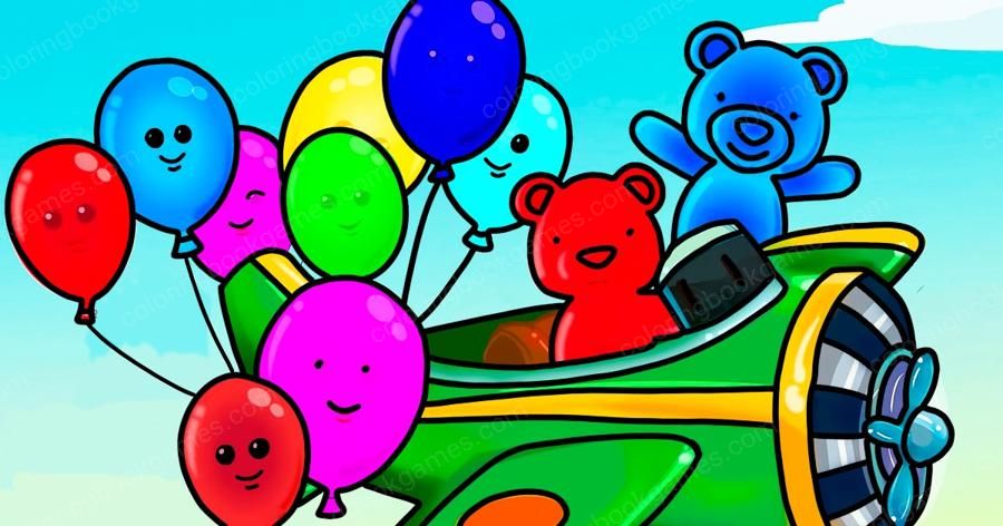 coloring book games - Big kumamon