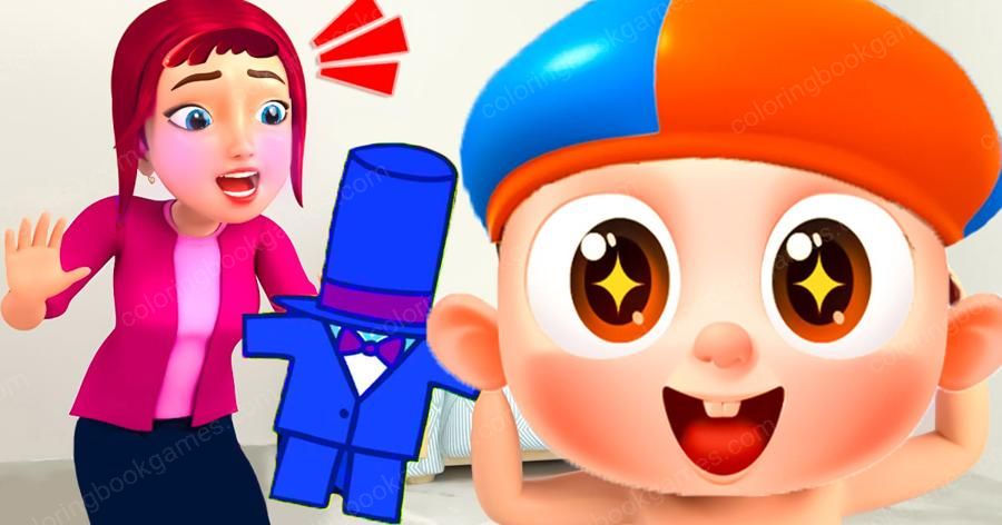 coloring book games - Coloring clothes