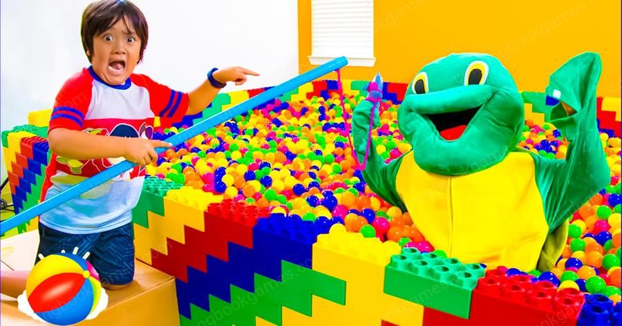 coloring book games - Play with ryan