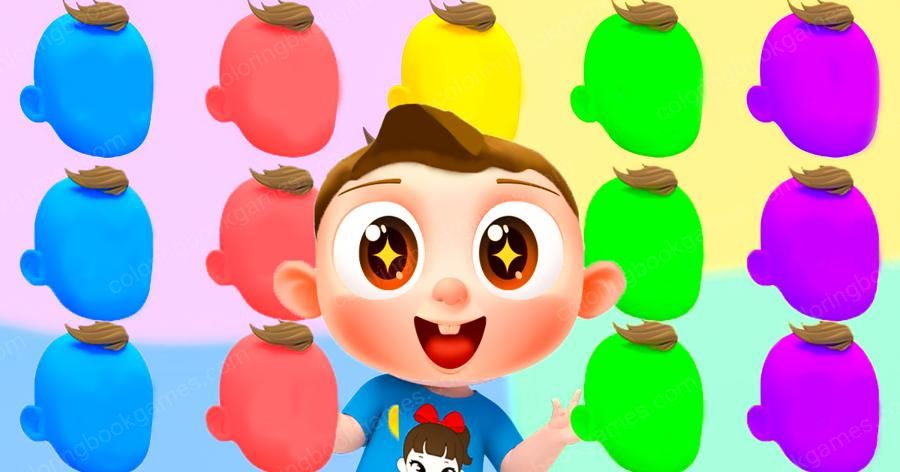 coloring book games - Momo with spider