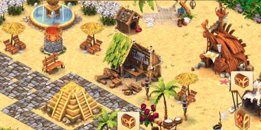 Free Download Volcano Island: Tropic Paradis | ColoringBookGames