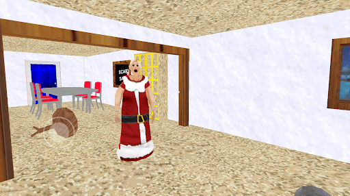 Free Download Scary Santa Granny | ColoringBookGames