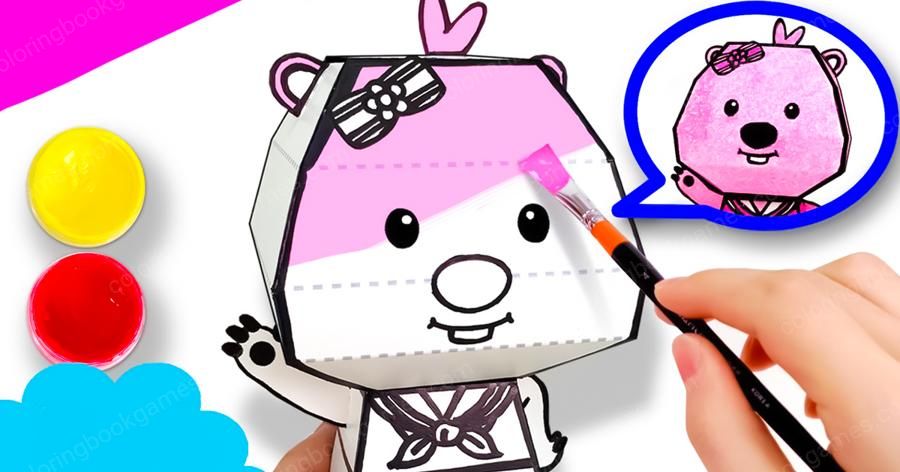 coloring book games - Let's paint the most beautiful colors