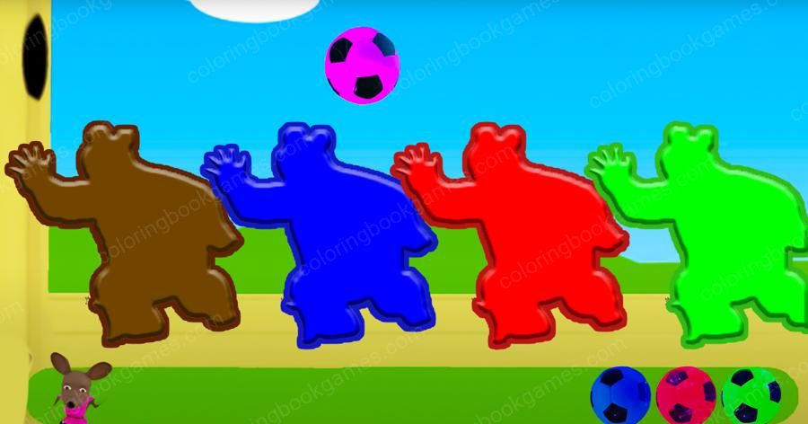 coloring book games - Big kumamon